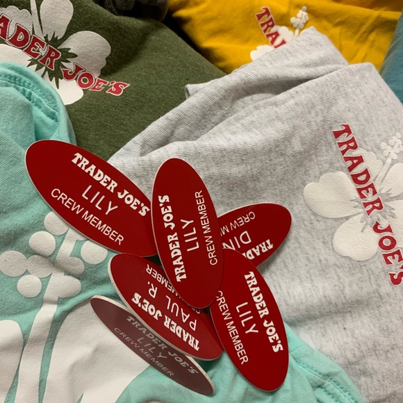 Trader Joe’s | Accessories | Lily Trader Joes Employee Name Tag Crew Member Lily Halloween ...